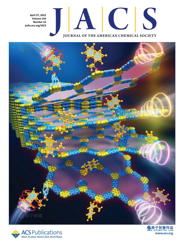 Jacs封面中稿-中国科学院福建物质研究所 - 原子创意科研绘图-长沙原子创意信息科技有限公司